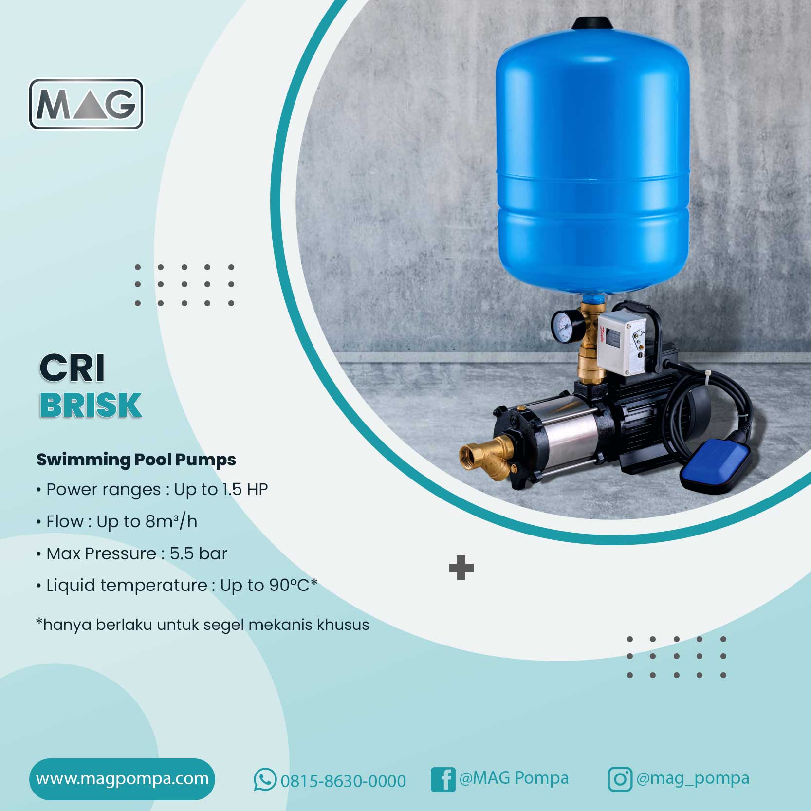 Pompa Booster CRI BRISK Series
