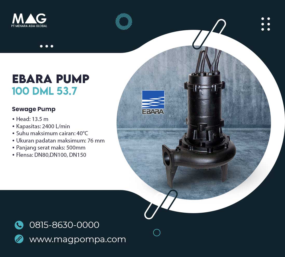 Pompa EBARA 100 DML 53.7