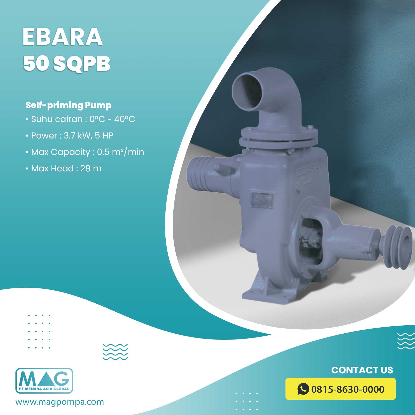 Abara SQPB Self-priming Pump
