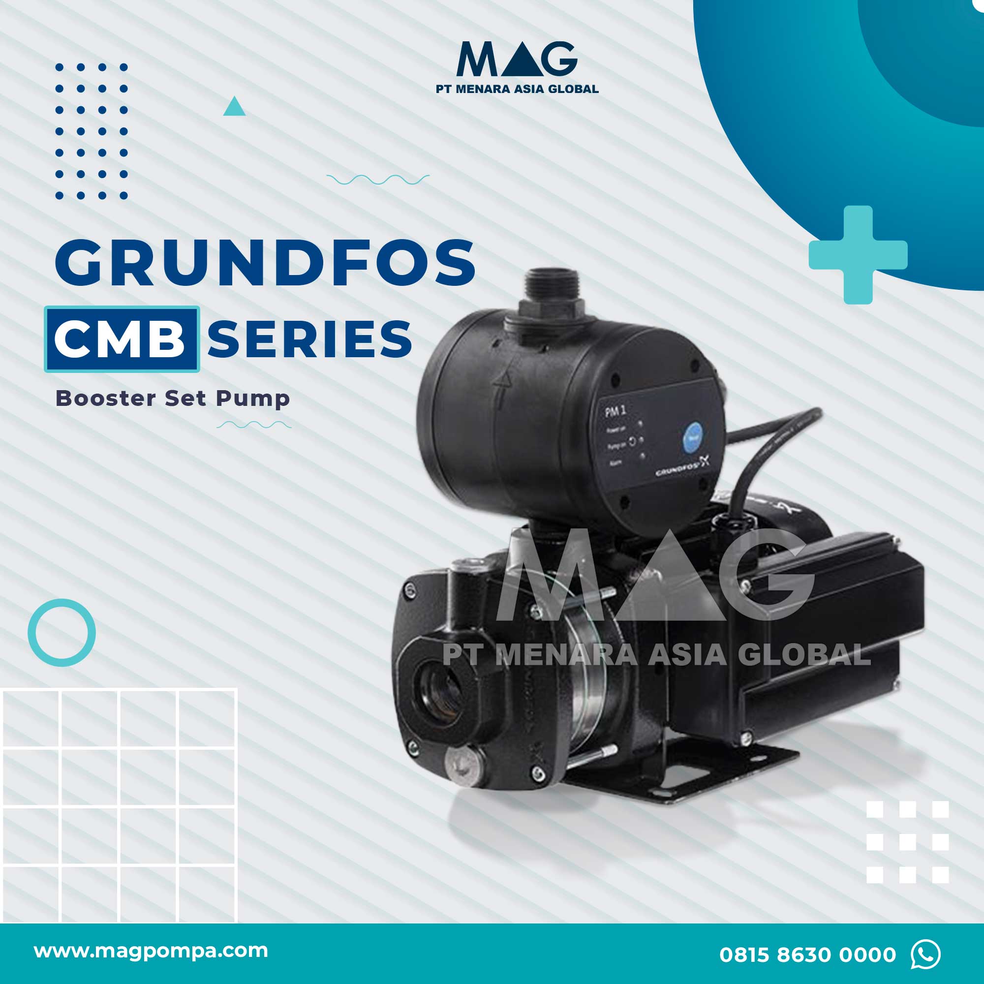 Pompa Booster Multistage Grundfos CMB Series