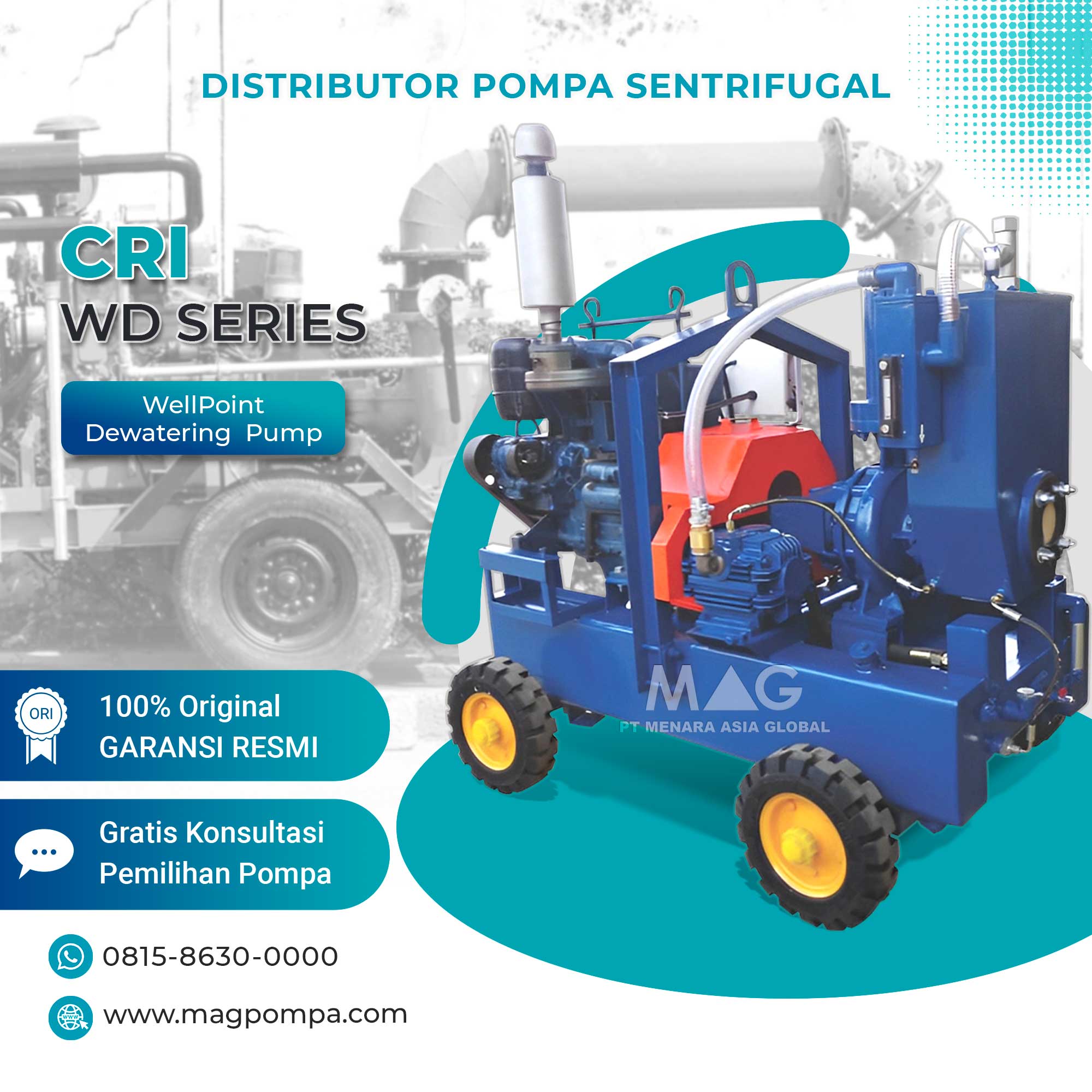Pompa Diesel CRI WD Series