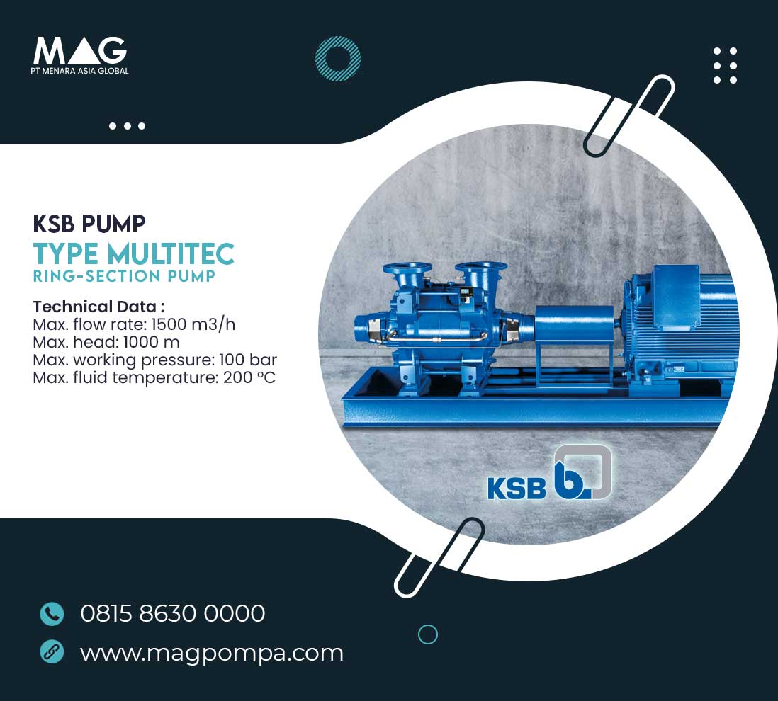 Pompa KSB Type Multitec