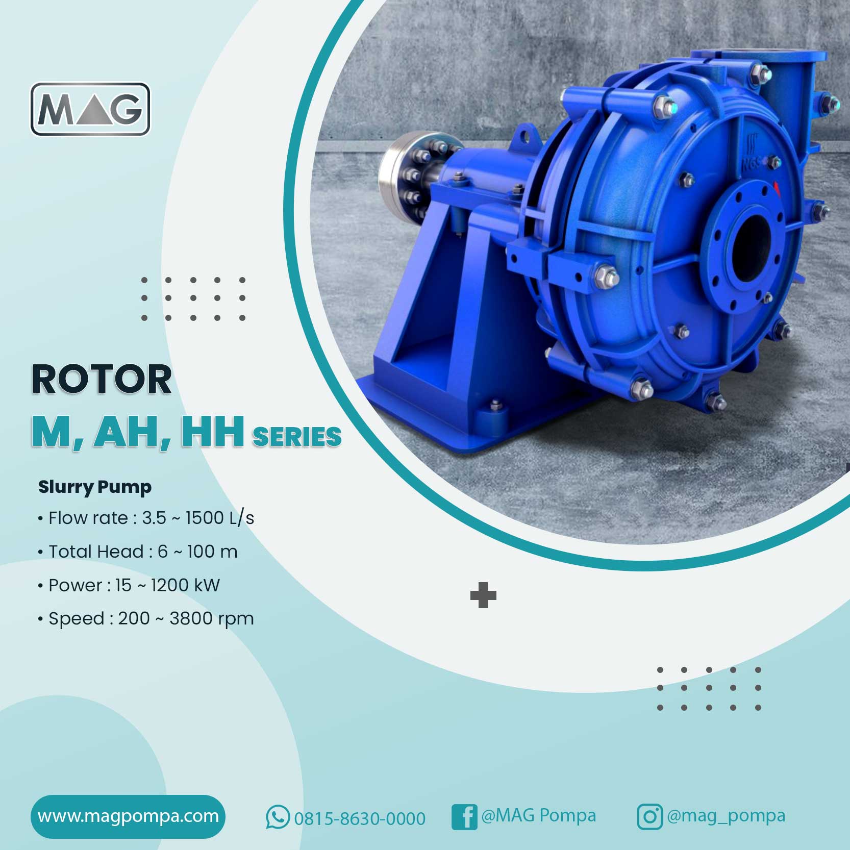 Rotor Pump M, AH, HH Series