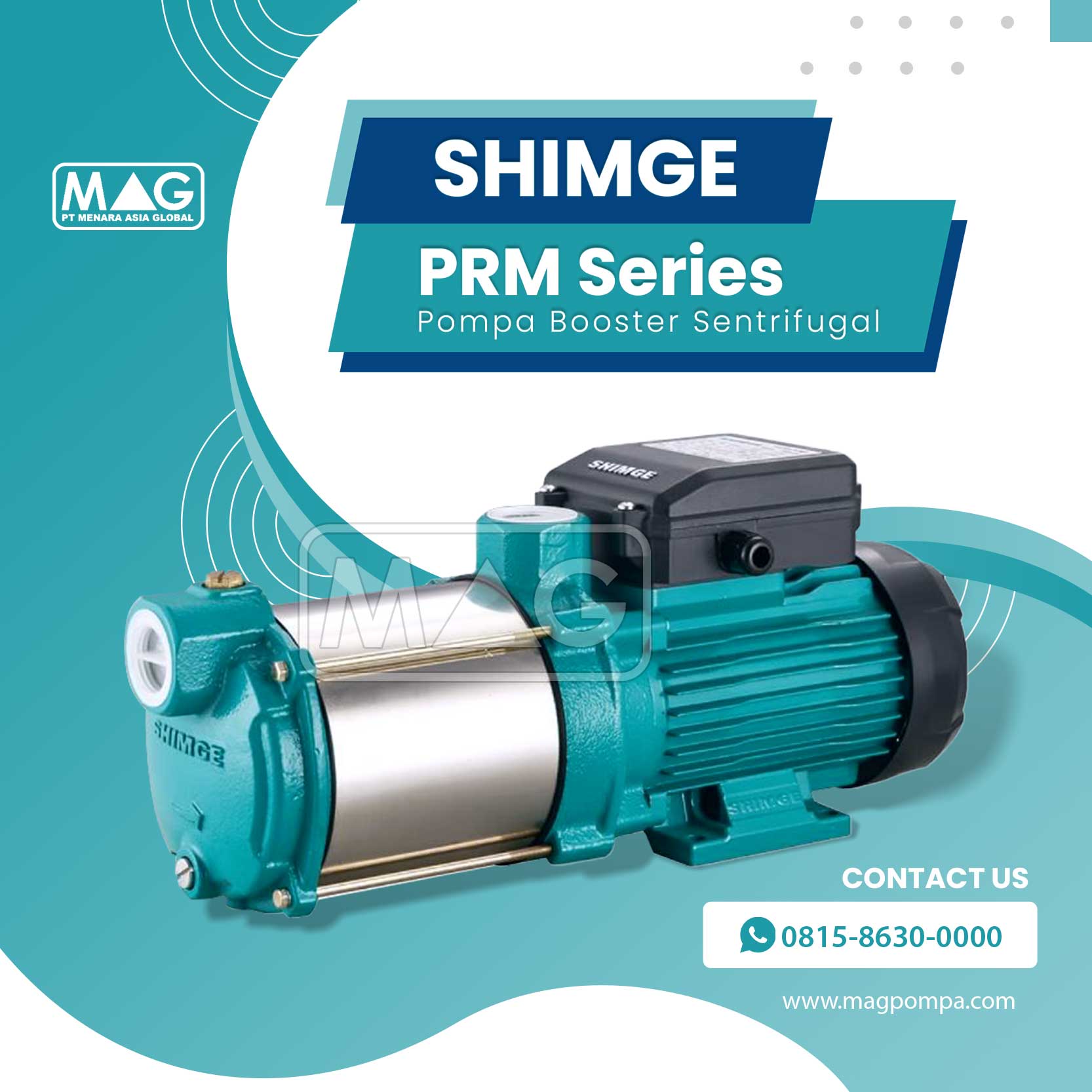 Pompa Booster SHIMGE PRm204